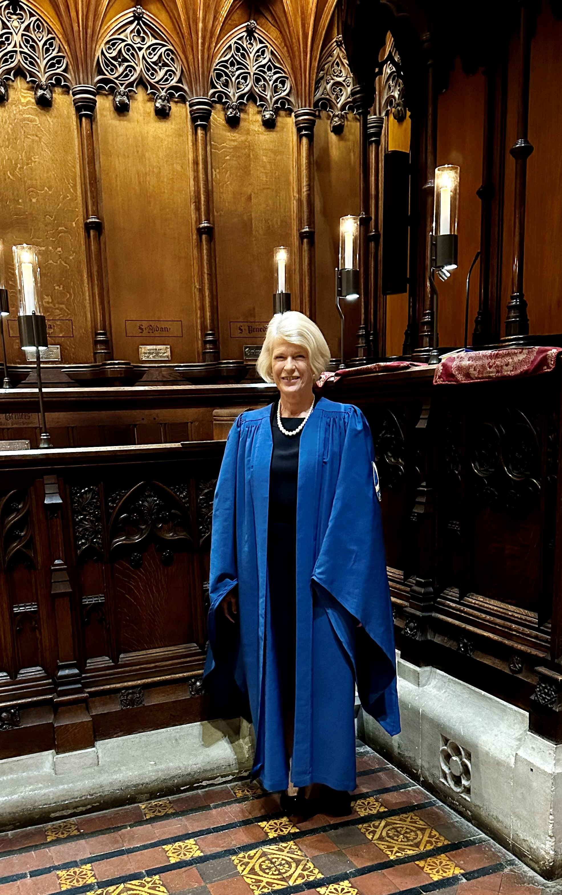 MU's CEO, Bev Jullien, installed as Honorary Lay Canon | Mothers' Union MU's CEO, Bev Jullien, installed as Honorary Lay Canon | Mothers' Union
